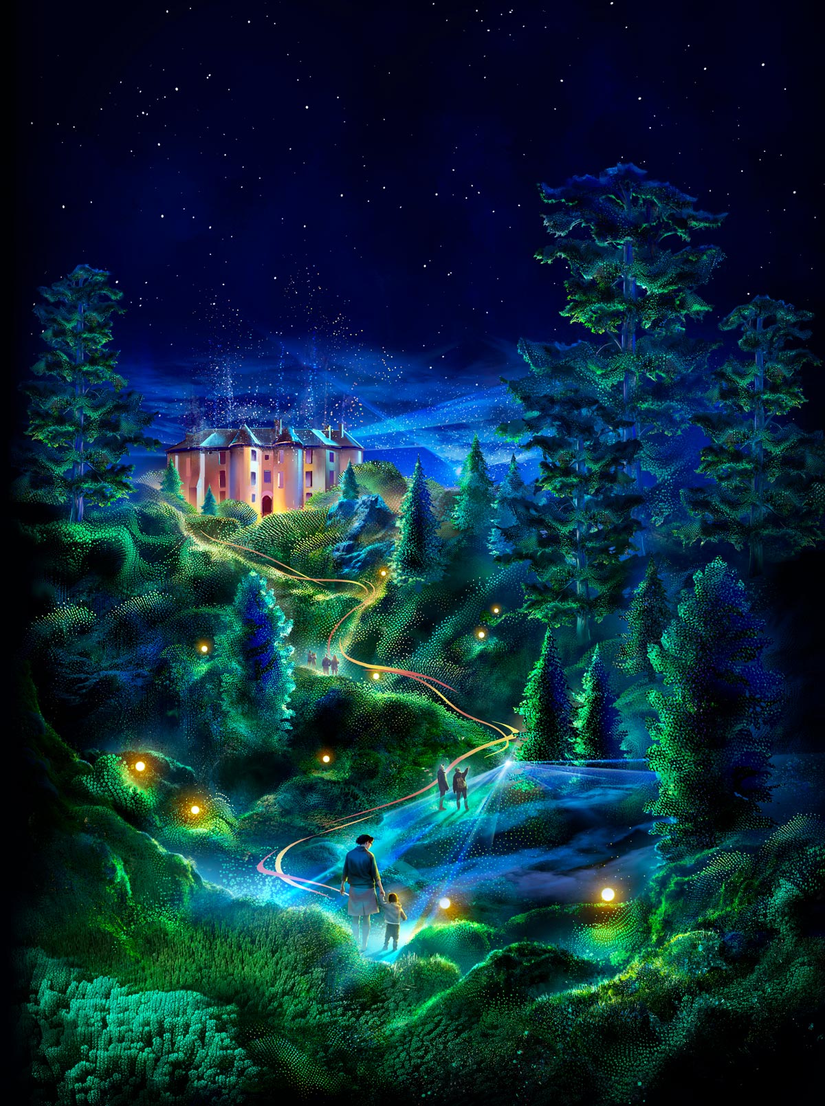 Arbora Lumina : bienvenue dans l’univers enchanté du Domaine d’Harcourt | Eurêka